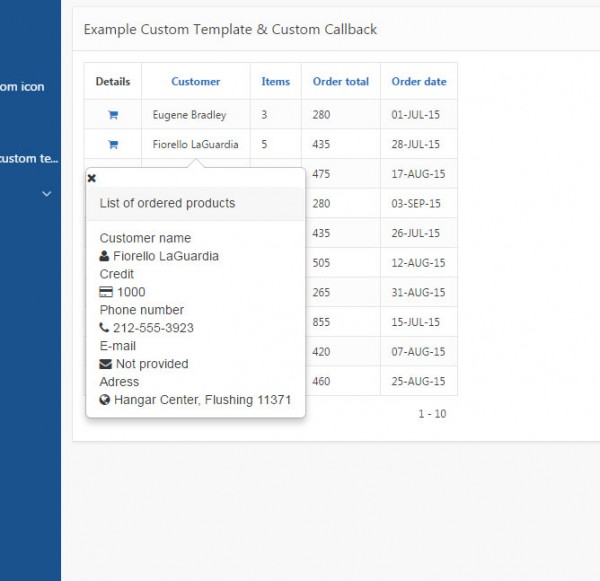 Pretius Apex Nested Reports Plugin With Bootstrap Popover Pretius