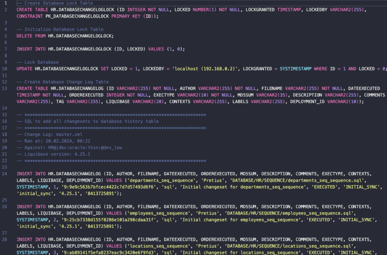 Liquibase Tutorial Automate Your Database Scripts Deployment Pretius