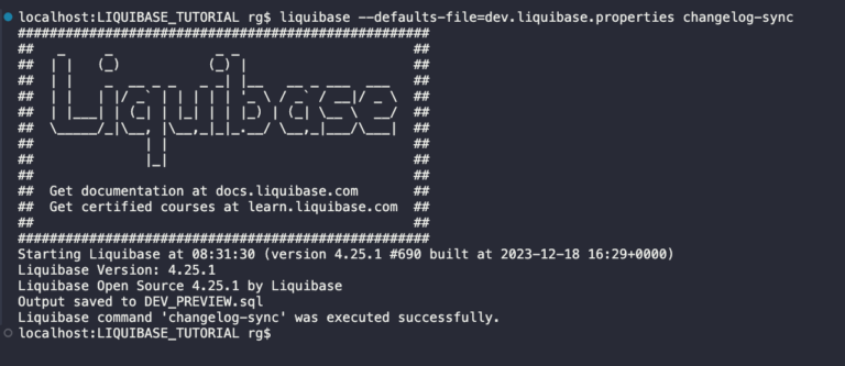Liquibase tutorial: Automate your database scripts deployment - Pretius