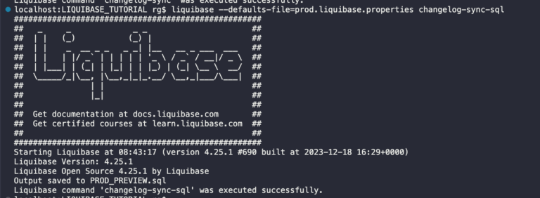 Liquibase Tutorial Automate Your Database Scripts Deployment Pretius