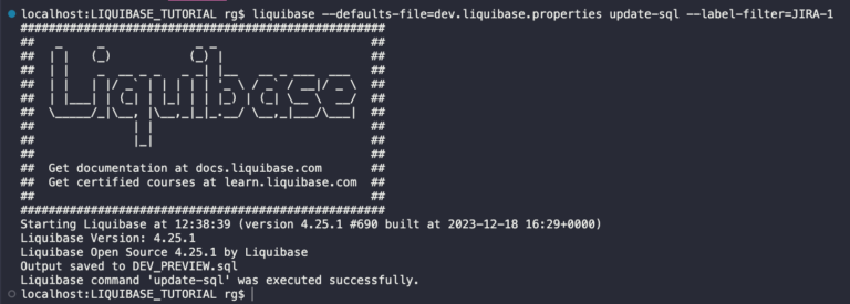Liquibase tutorial: Automate your database scripts deployment - Pretius