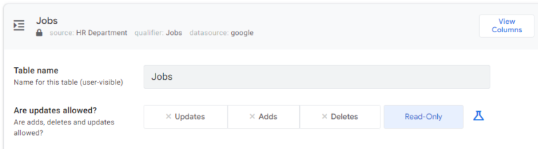 How To Use Appsheet A Guide To Data Tab Sections Pretius