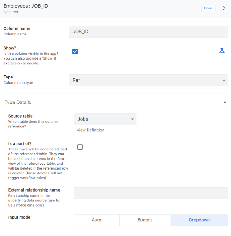 How to use AppSheet: A guide to Data tab sections - Pretius