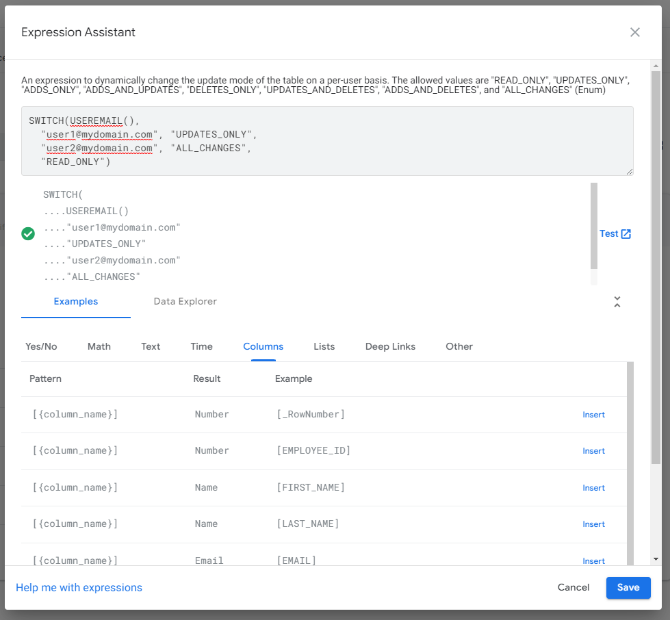 How To Use AppSheet A Guide To Data Tab Sections Pretius