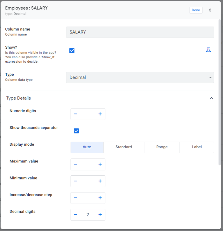How to use AppSheet: A guide to Data tab sections - Pretius