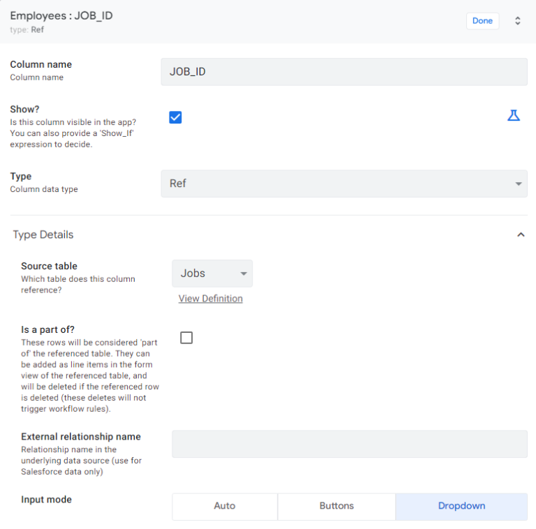 How to use AppSheet: A guide to Data tab sections - Pretius