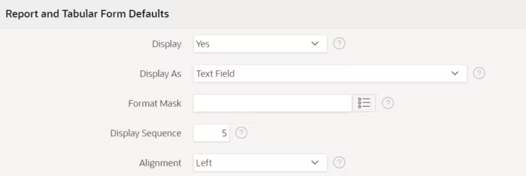 Apex User Interface Defaults A Deep Dive Into Table Dictionary And