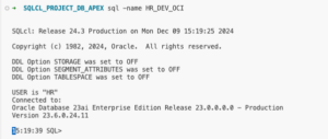 Oracle SQLcl Project command: The only CI/CD tool for APEX you need? - Pretius
