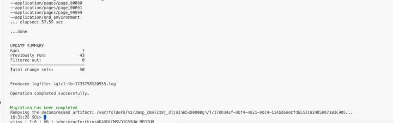 Oracle SQLcl Project command: The only CI/CD tool for APEX you need ...
